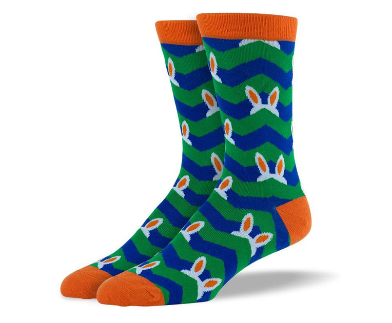 Mens Green Easter Dress Socks | Soxy Socks – Soxy.com