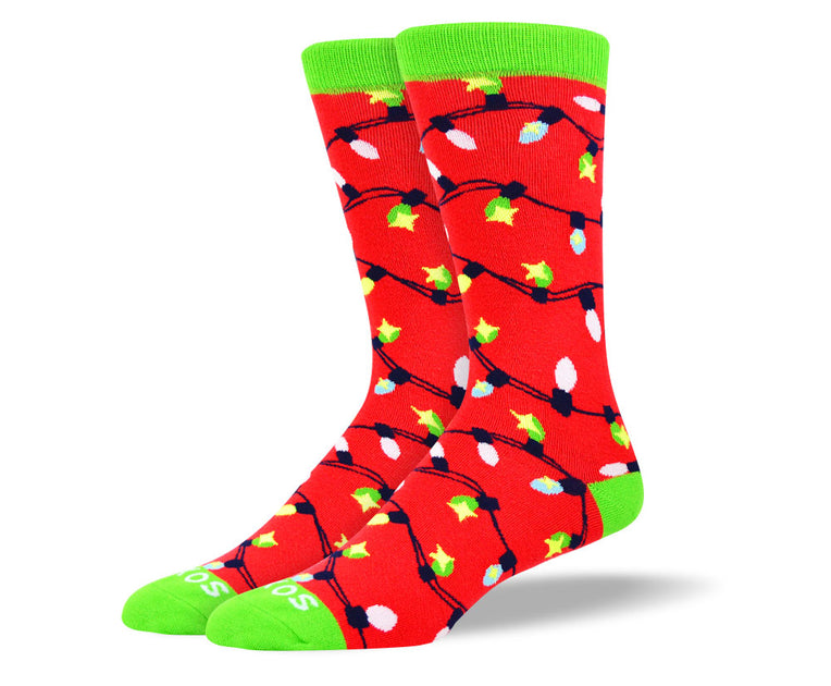 Men's Christmas Lights Sock – Soxy.com